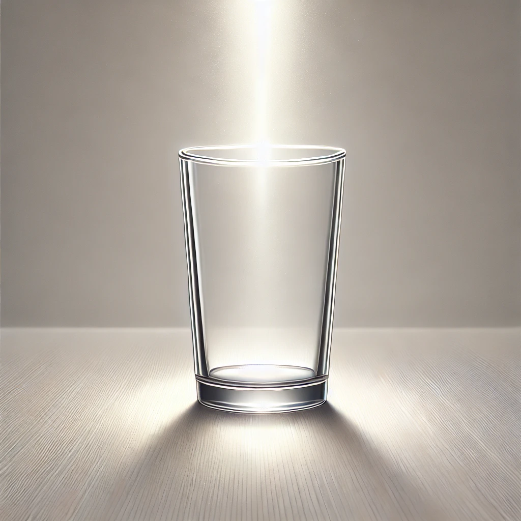 Was kannst du in ein Glas füllen, damit es leichter wird? - LogikQuiz.de